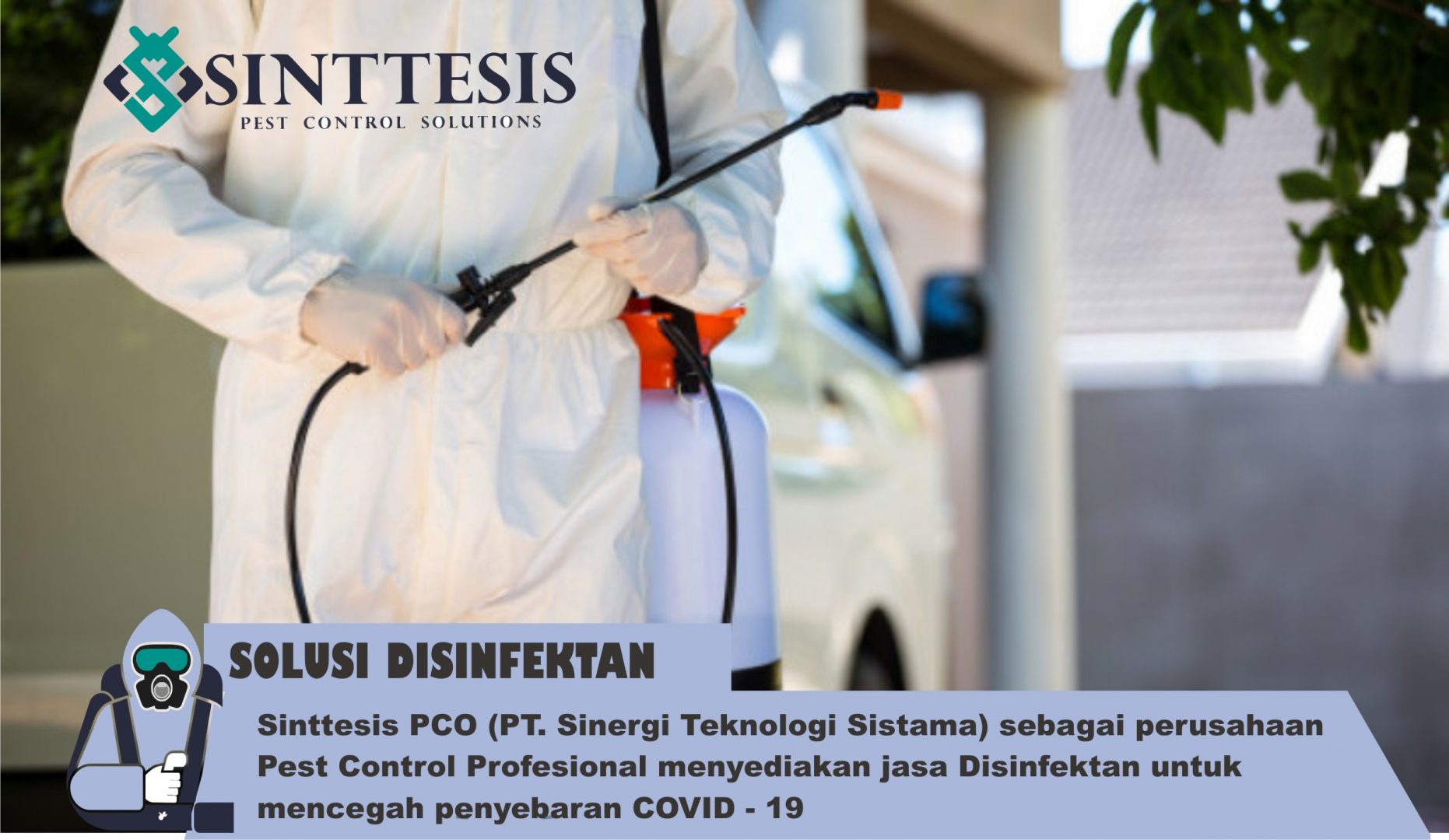 Jasa Disinfektan Murah di Jakarta - Sinttesis