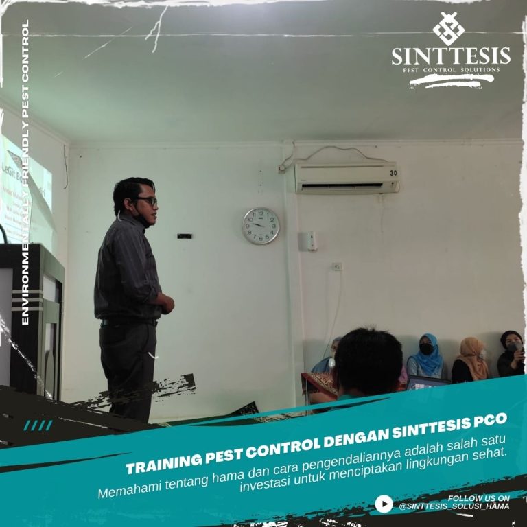 Training Pest Control dengan Sinttesis PCO - Sinttesis